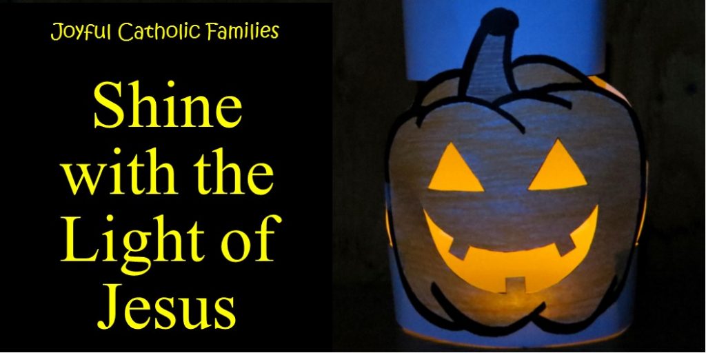 “Shine with the Light of Jesus” Jack-o-Lantern