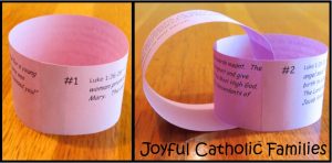 Nativity Story Advent Chain