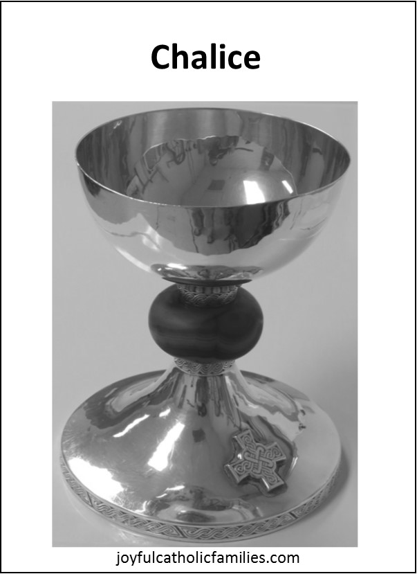 I Found it! Pictures and Names of Objects Found in a Catholic Church
