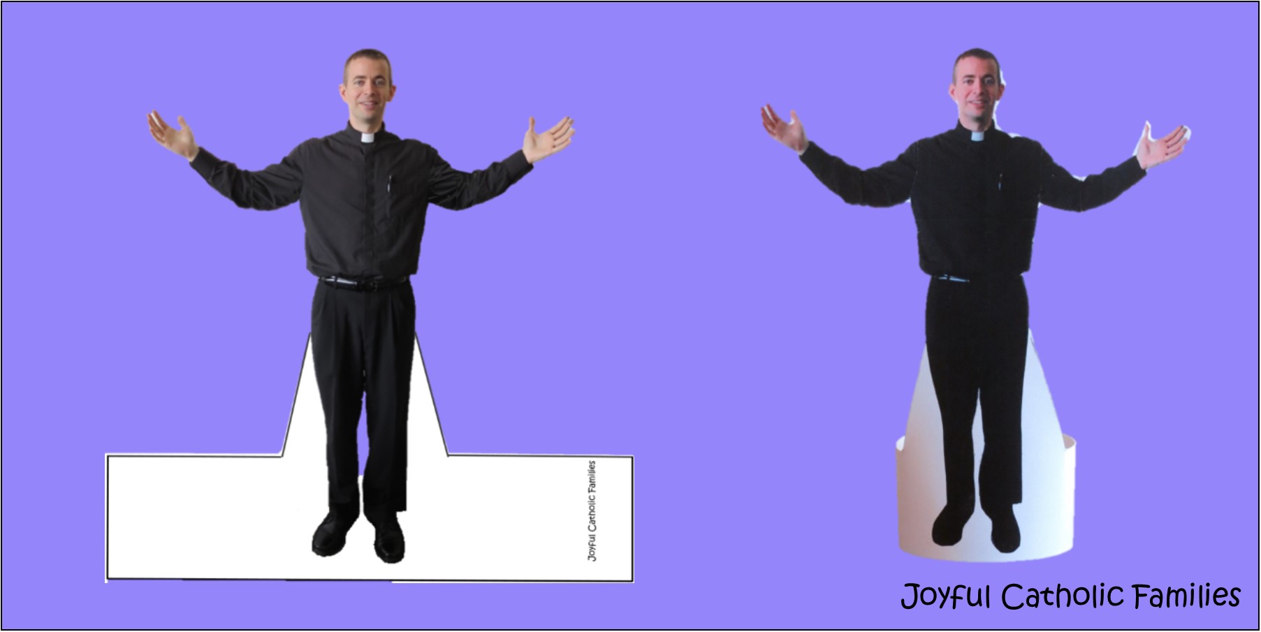 Priest Paper Doll and Vestments