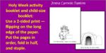 Holy Week Booklet