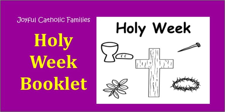Holy Week Booklet