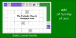 Liturgical Year “Puzzle”