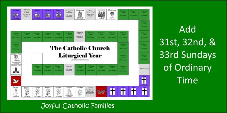Liturgical Year “Puzzle”