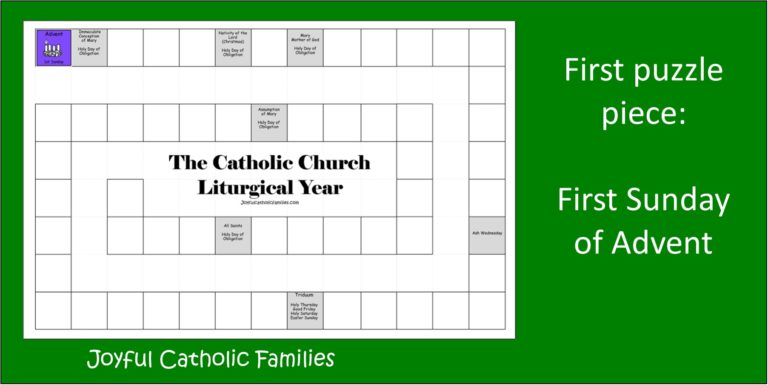 Liturgical Year “Puzzle”