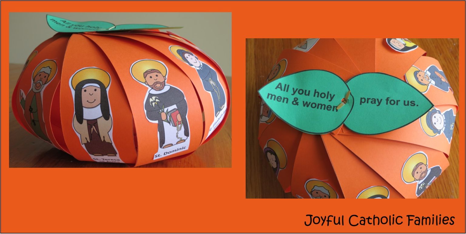 Saint Pumpkin Craft